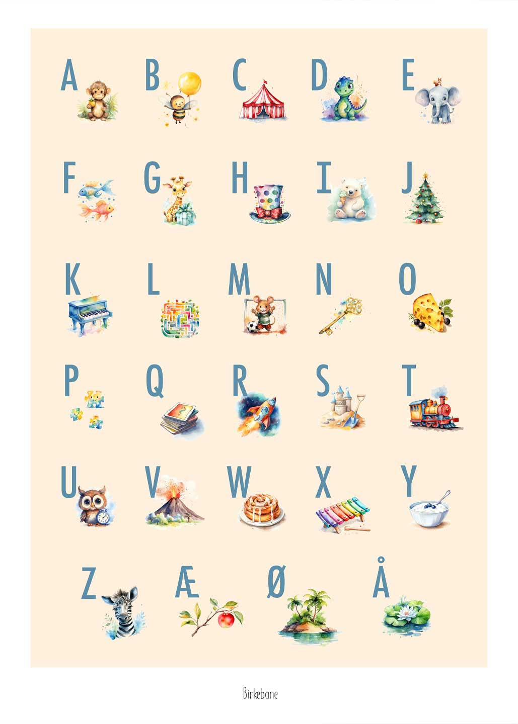 Bogstaver – store - Illux.dk
