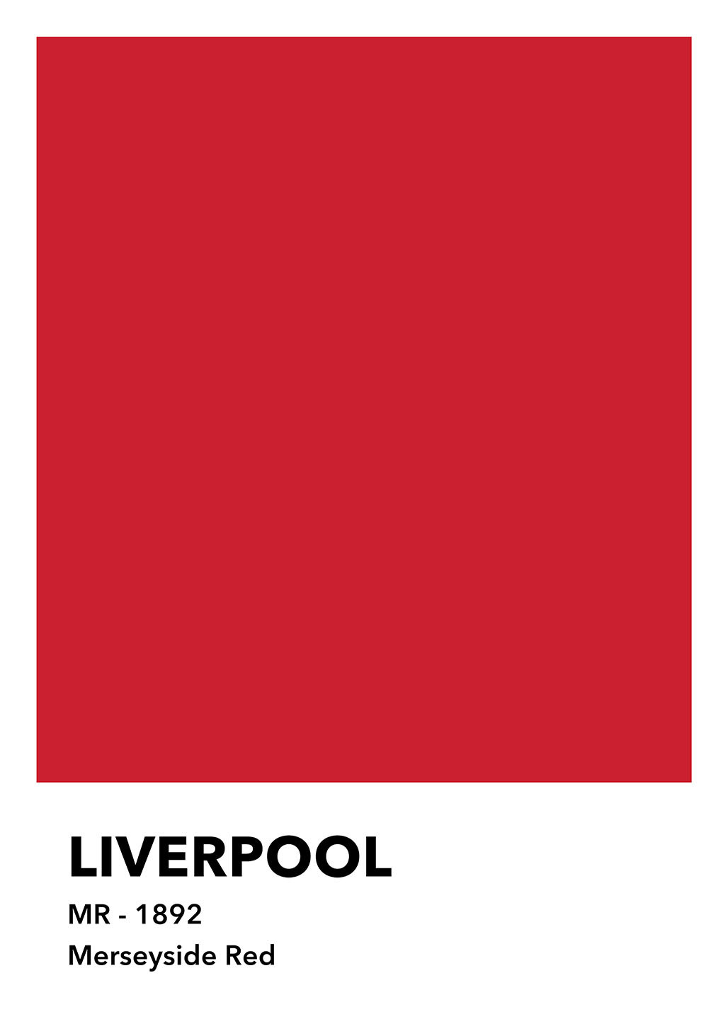 Liverpool - Merseyside Red - Illux.dk