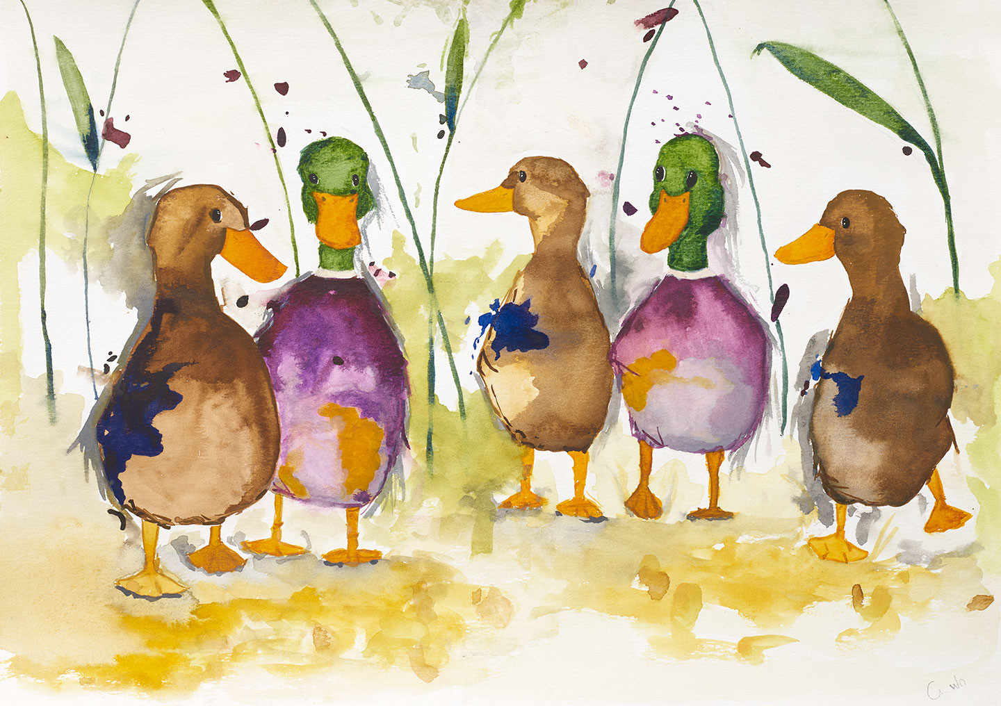 Sladder ved andedammen no. 1 - Illux.dk