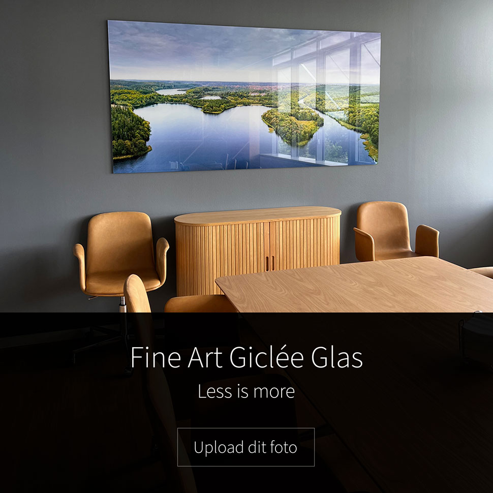 Foto på Fine Art Giclee Glas - Print af høj kvalitet - Illux.dk