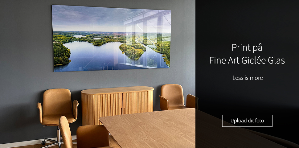 Foto på Fine Art Giclee Glas - Print af høj kvalitet - Illux.dk