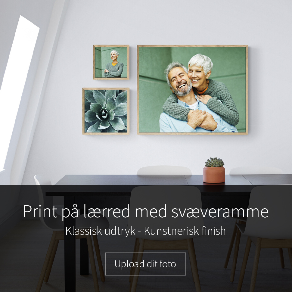 Foto printet på plade af aluminium - Print af høj kvalitet - Illux.dk