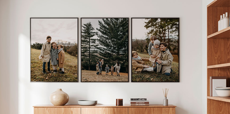 Print af billeder til væggen - Materialer i høj kvalitet - Illux