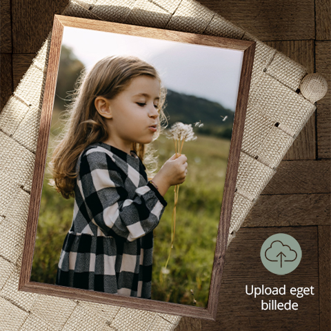 Print af trendy vægdekoration på diverse materialer i høj kvalitet ...